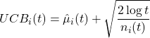 Describe the Upper Confidence Bound (UCB) algorithm and how it ...